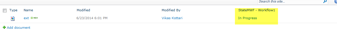 Creating SharePoint State Machine Workflow
