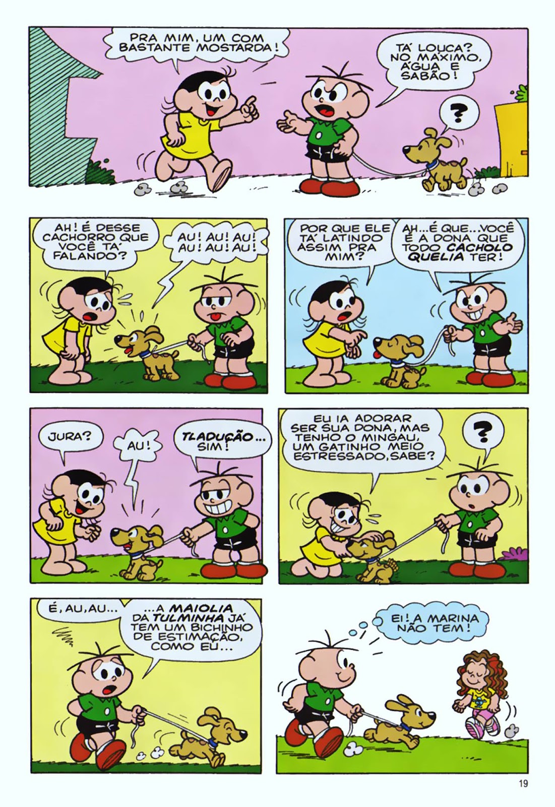 OUVIR E VER: TURMA DA MONICA 55 PARA LER-GIBI COMPLETO