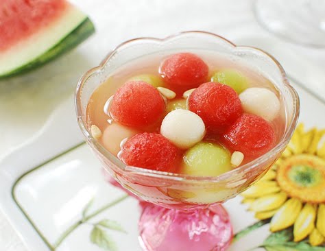 Hwachae - Korean dessert - Fruit Drink | All Recipes