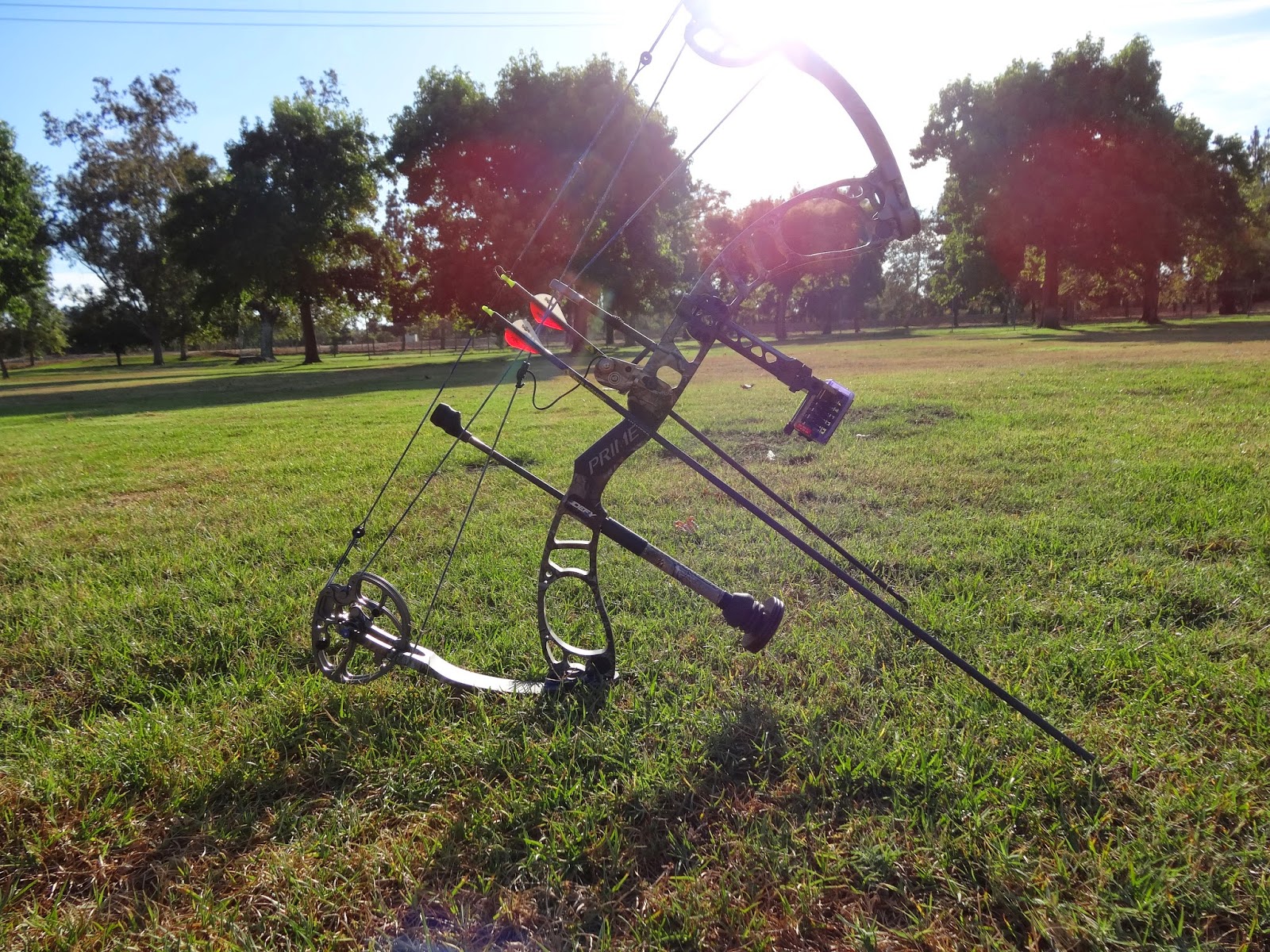 Bum'n with a stick and string: My 2014 hunting bow is.....