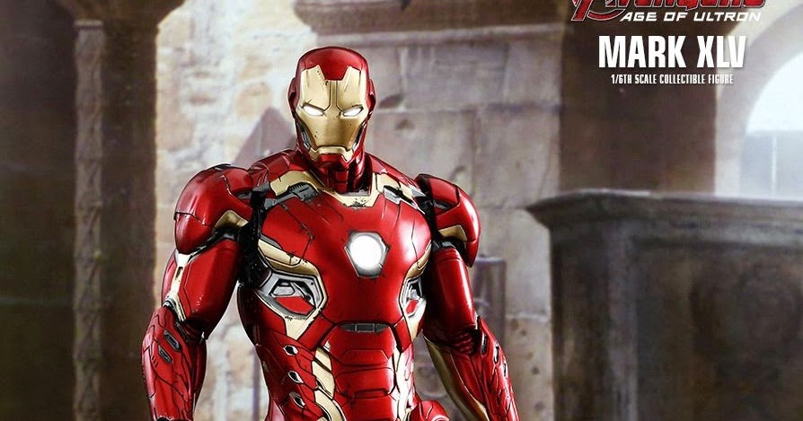 TekSushi™: Hot Toys Mark XLV Mark 45 Iron Man Sixth Scale Figure Armour ...