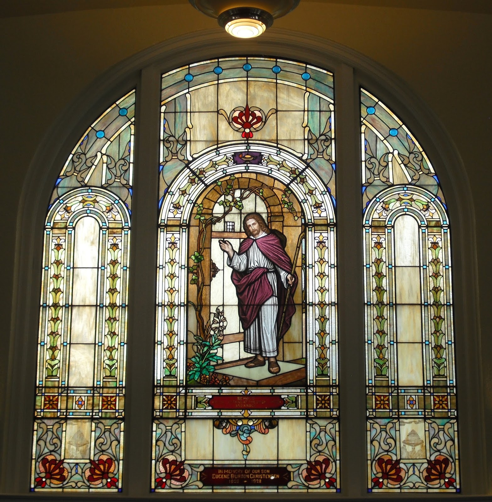 Historic LDS Architecture Yale Ward Stained Glass Details historic-lds-architecture-yale-ward-stained-glass-details