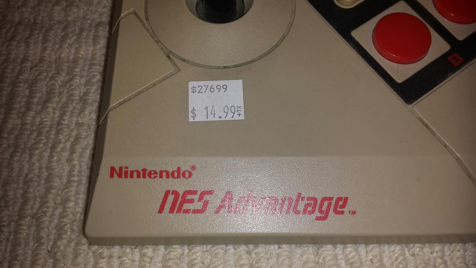 nes advantage from disc replay