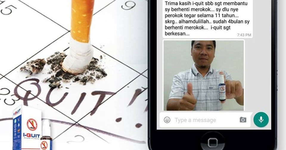 Syukie: berhenti merokok dalam 7 hari