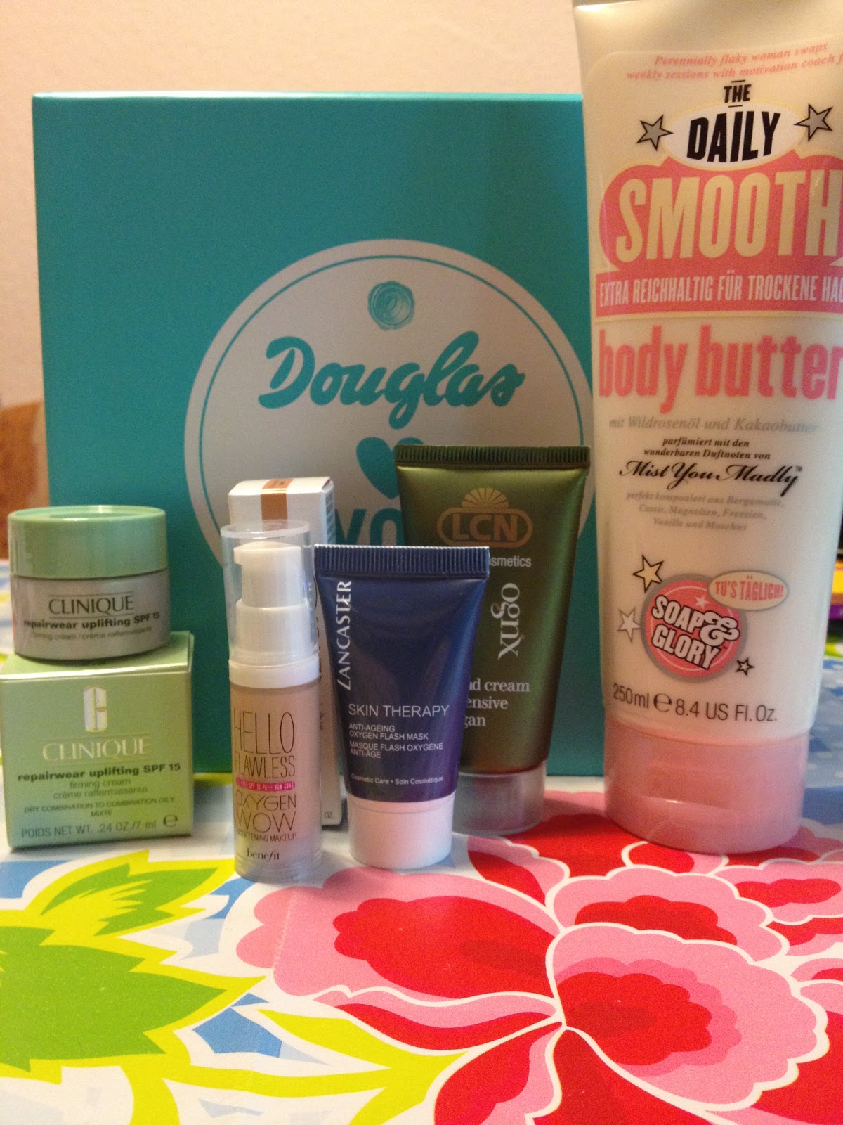 Nümmels Nähkisten-Beautybox: Douglas Box of Beauty