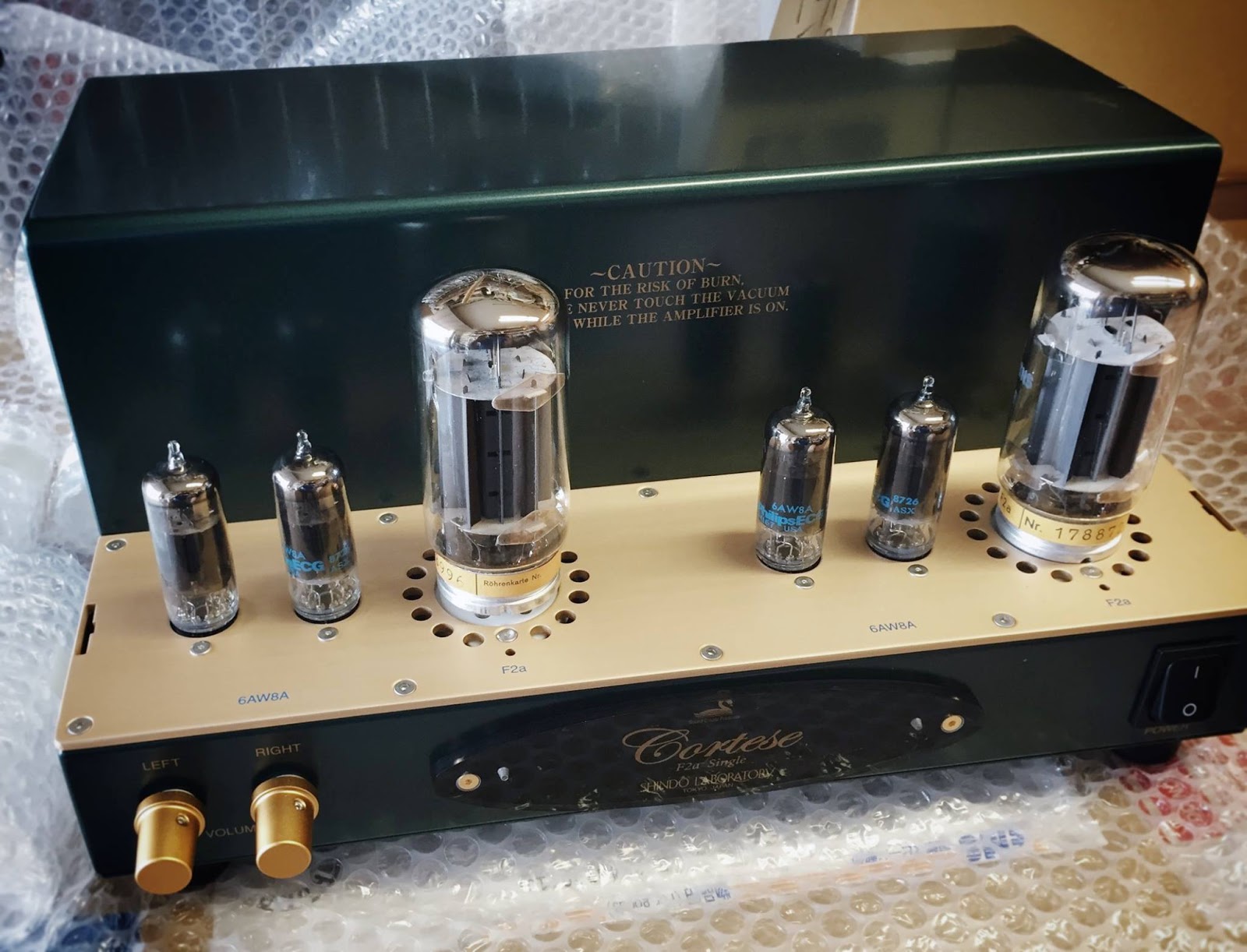 Shindo Labs Cortese F2a Amplifier NEW – M & S | Ultimate High-Fidelity