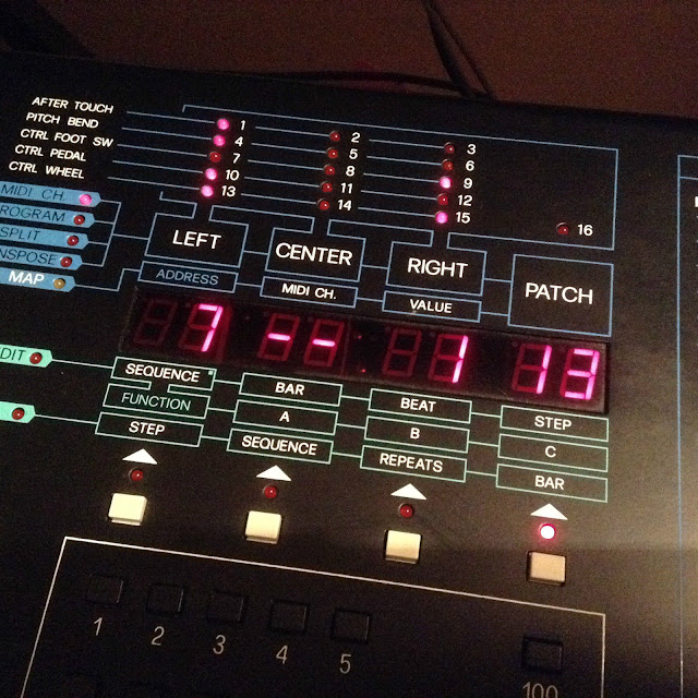 MATRIXSYNTH: Crumar Unique DBM MIDI Controller SN 00804