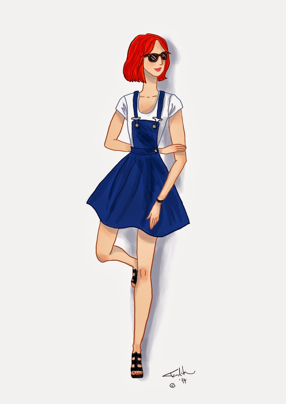 rajz és divat: július 2014