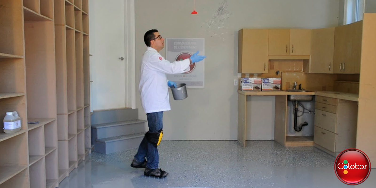 Colobar Peinture et Décoration: Comment appliquer l’époxy 100 % solide ...