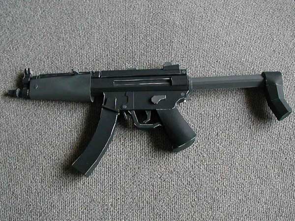 super papercraft: mp5