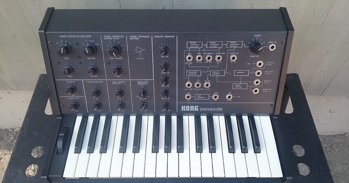 MATRIXSYNTH: KORG MS-10 with Original Case