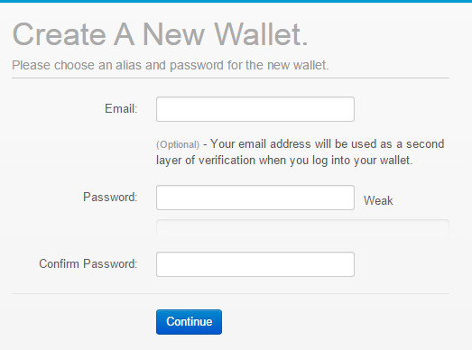 Create Bitcoin Wallet