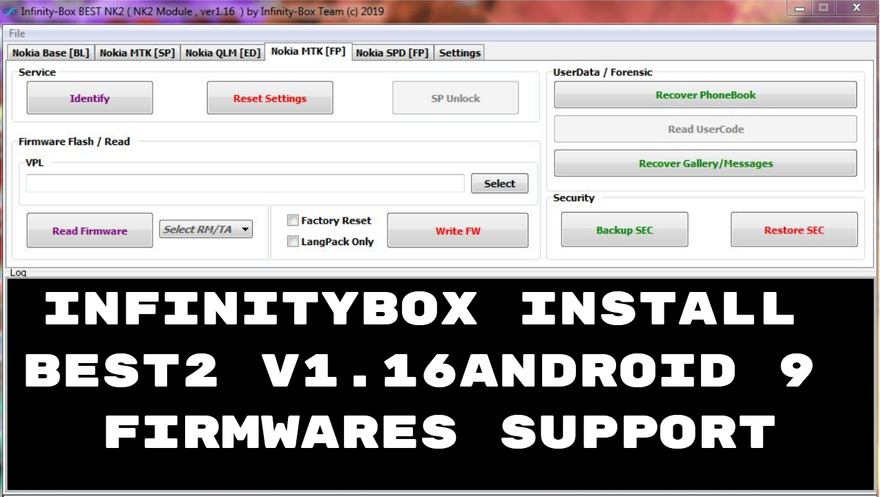 Infinity-Box [BEST] NK2 v1.16 - Android 9 firmwares support, model ...