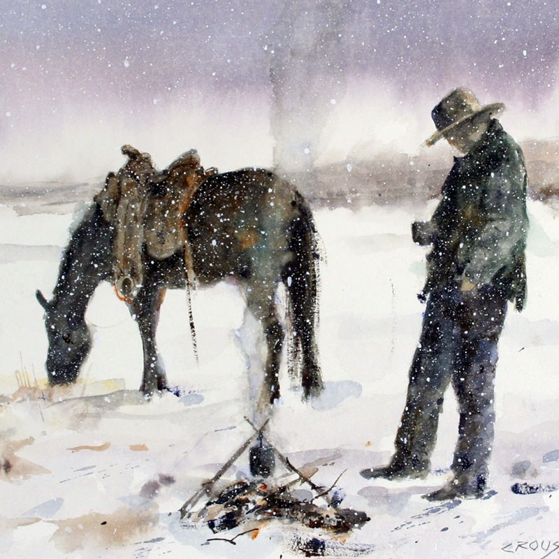 Beautiful Watercolor Paintings by Dean Crouser