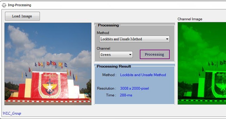 C# - Fast Image Processing using Lockbits() and Direct Memory Accress in Unsafe context Method ...