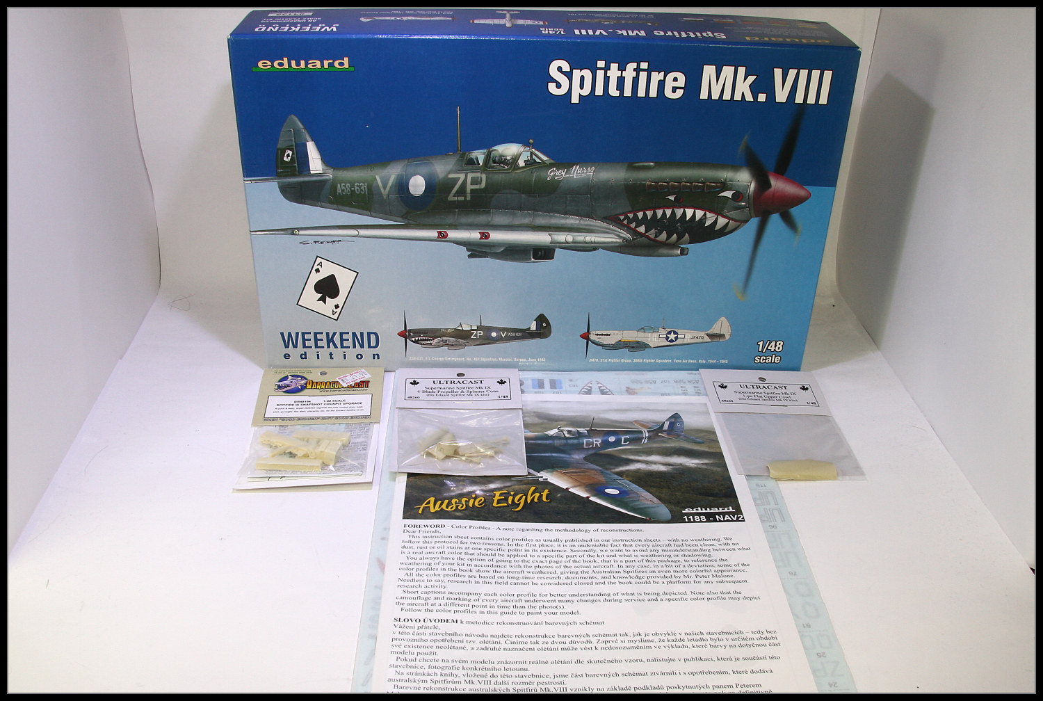 The Hamfisted Modeller: 1/48 Supermarine Spitfire Mk VIII GPCAPT Clive ...