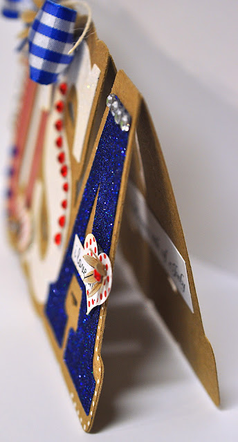 Hand to Paper: RED WHITE AND BLUE ....I LOVE YOU