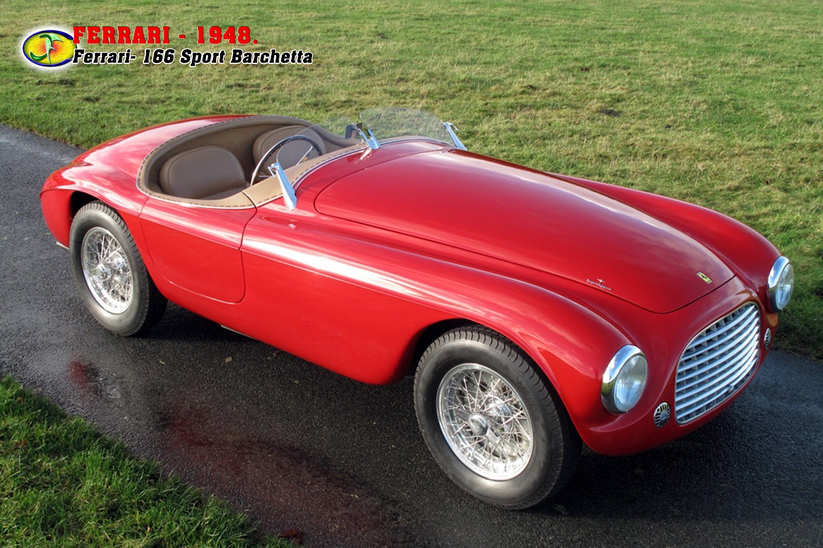 AUTOMÓVEIS: FERRARI - 1948 - Ferrari - 166 Sport