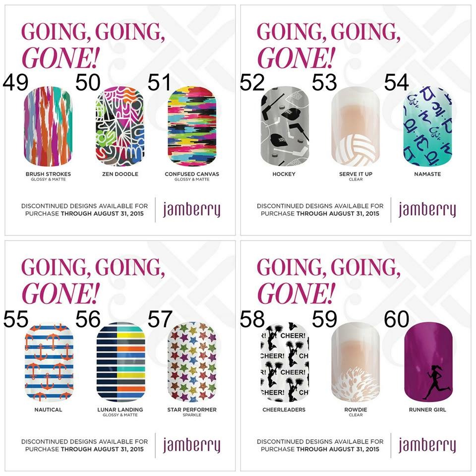 The Kerrie Show: *2015* Fall Jamberry's Retiring Wraps List: Going ...