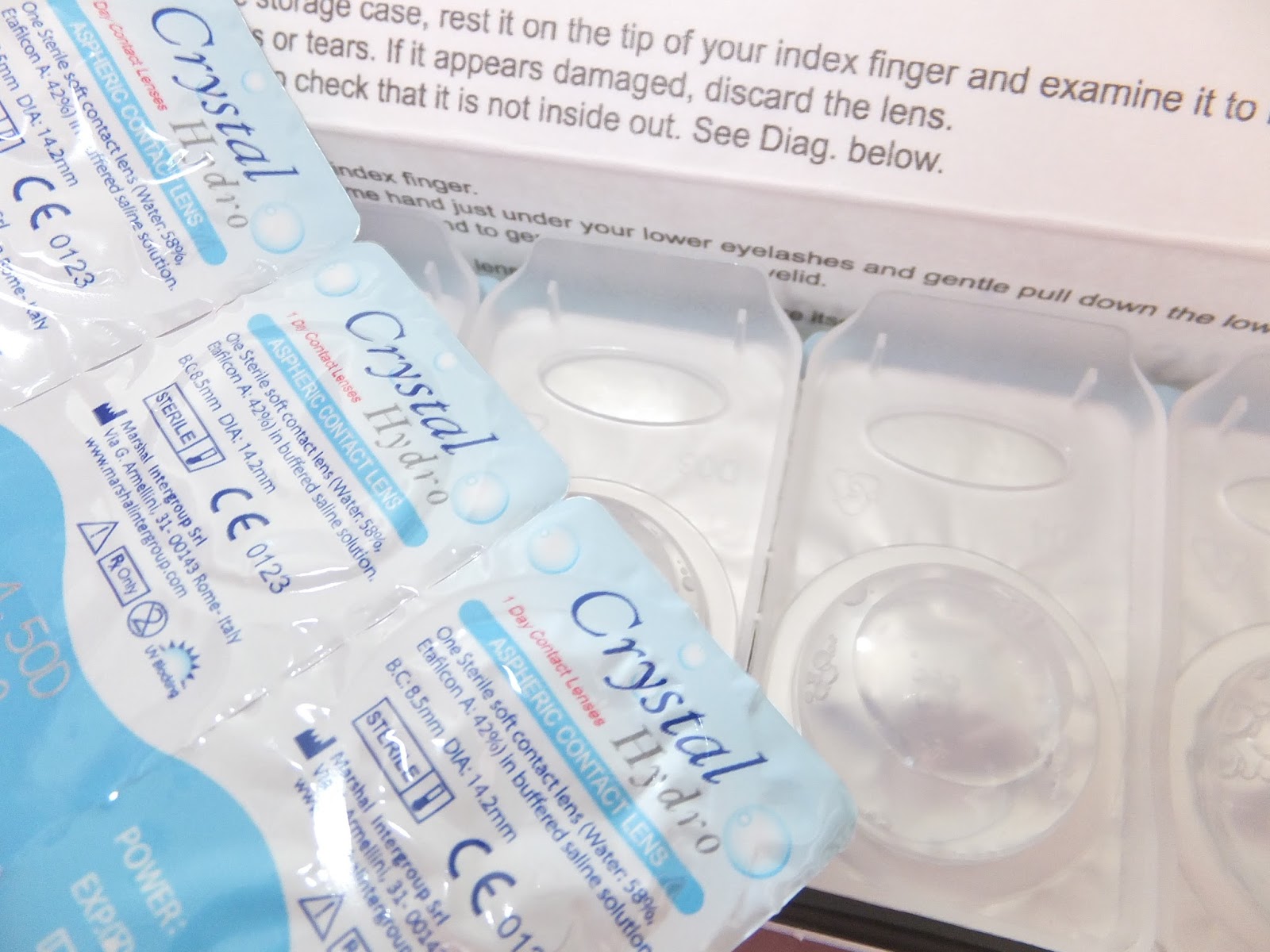 Review: Crystal Hydro 1 Day Lenses - and 5 minutes to Myself!