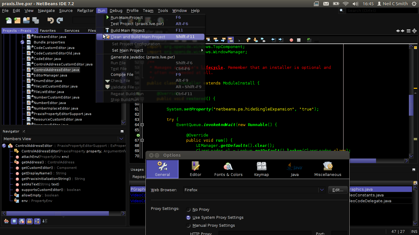 Praxis Live Look And Feel Netbeans Plugin Detail