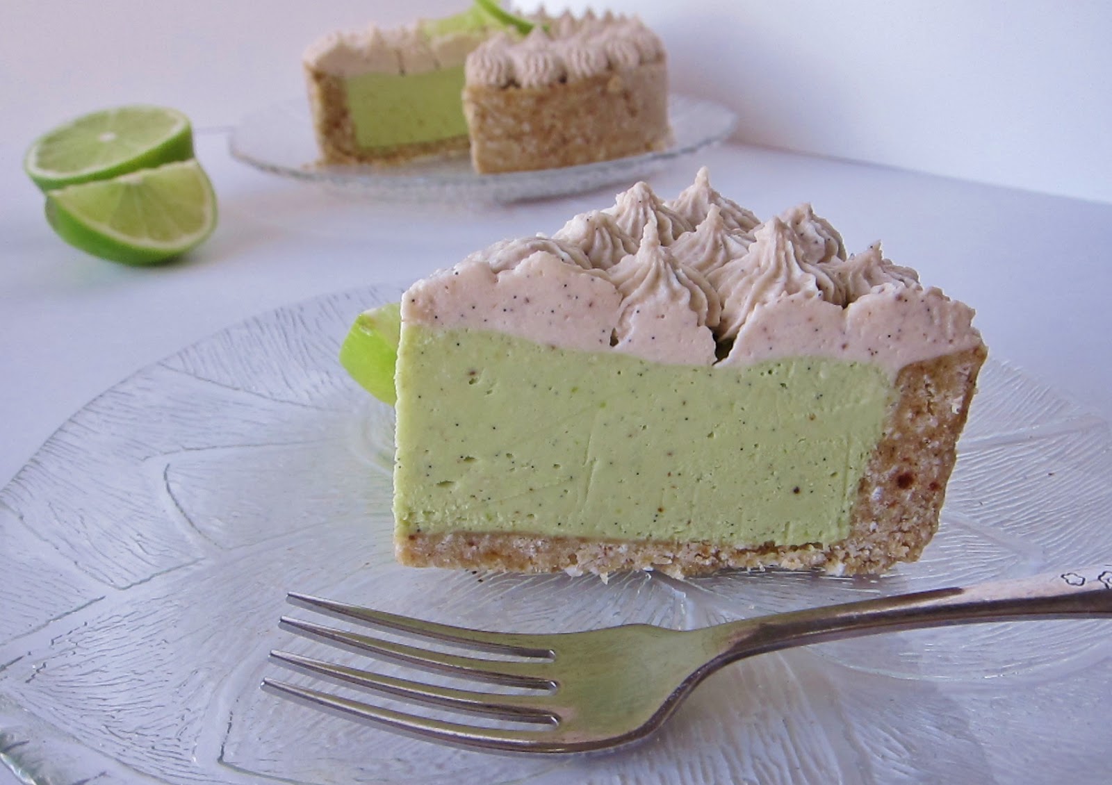Infinite Lila: Raw Lime Avocado Tart