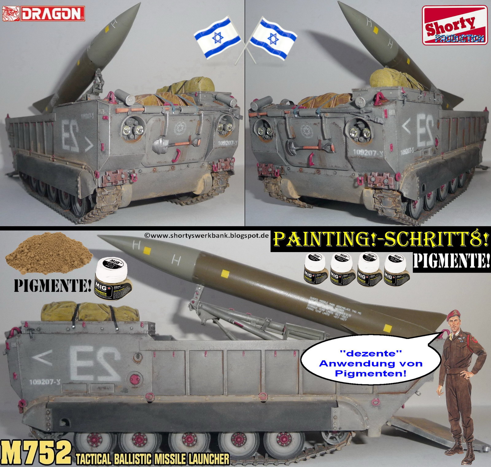 Shortys Werkbank: Workbench-M752 Lance Self-Prop.Missile Launch ...