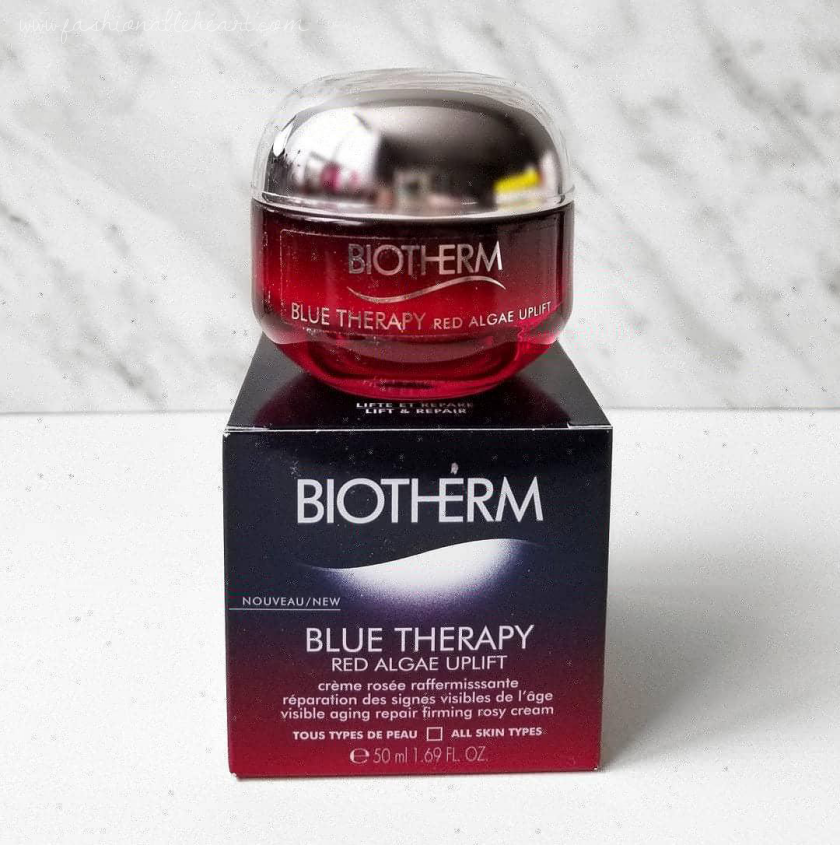 Fashionable Heart: Biotherm Blue Therapy Red Algae Uplift Cream