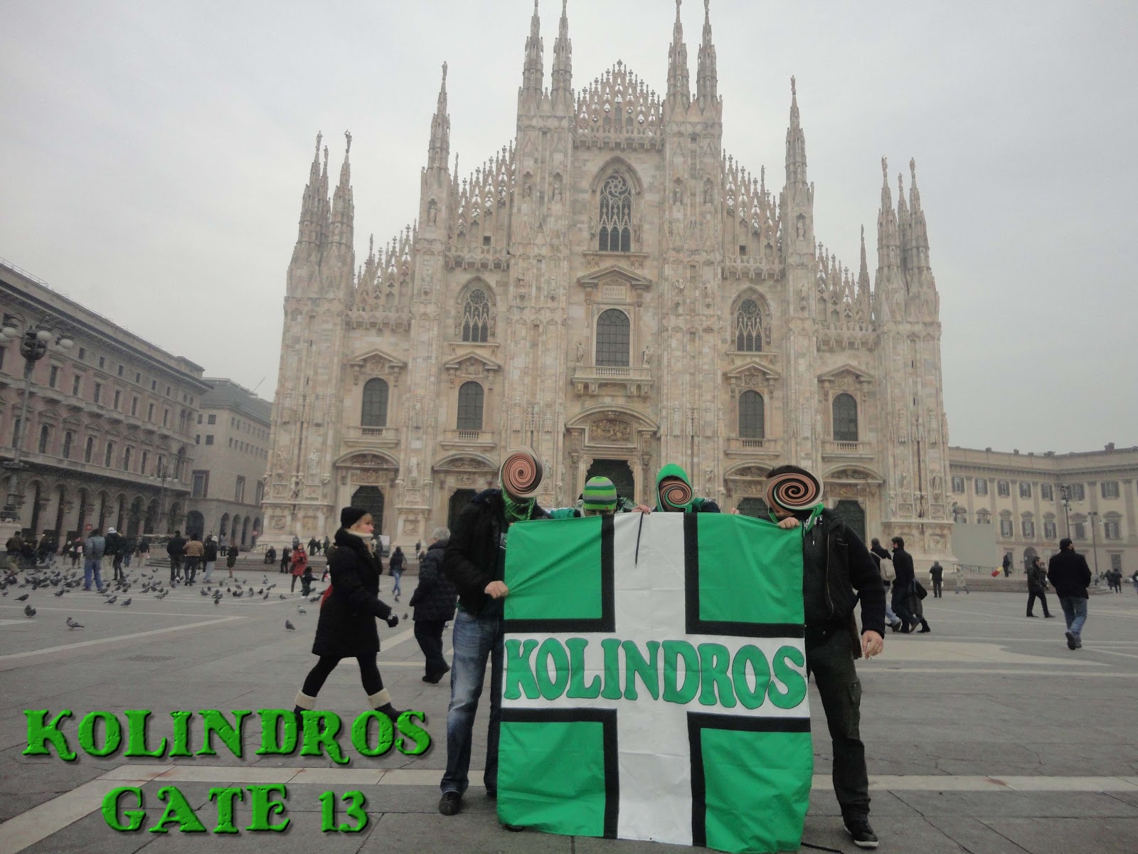 KOLINDROS GATE 13: KOLINDROS GATE 13 ON TOUR MILANO..........!!!!