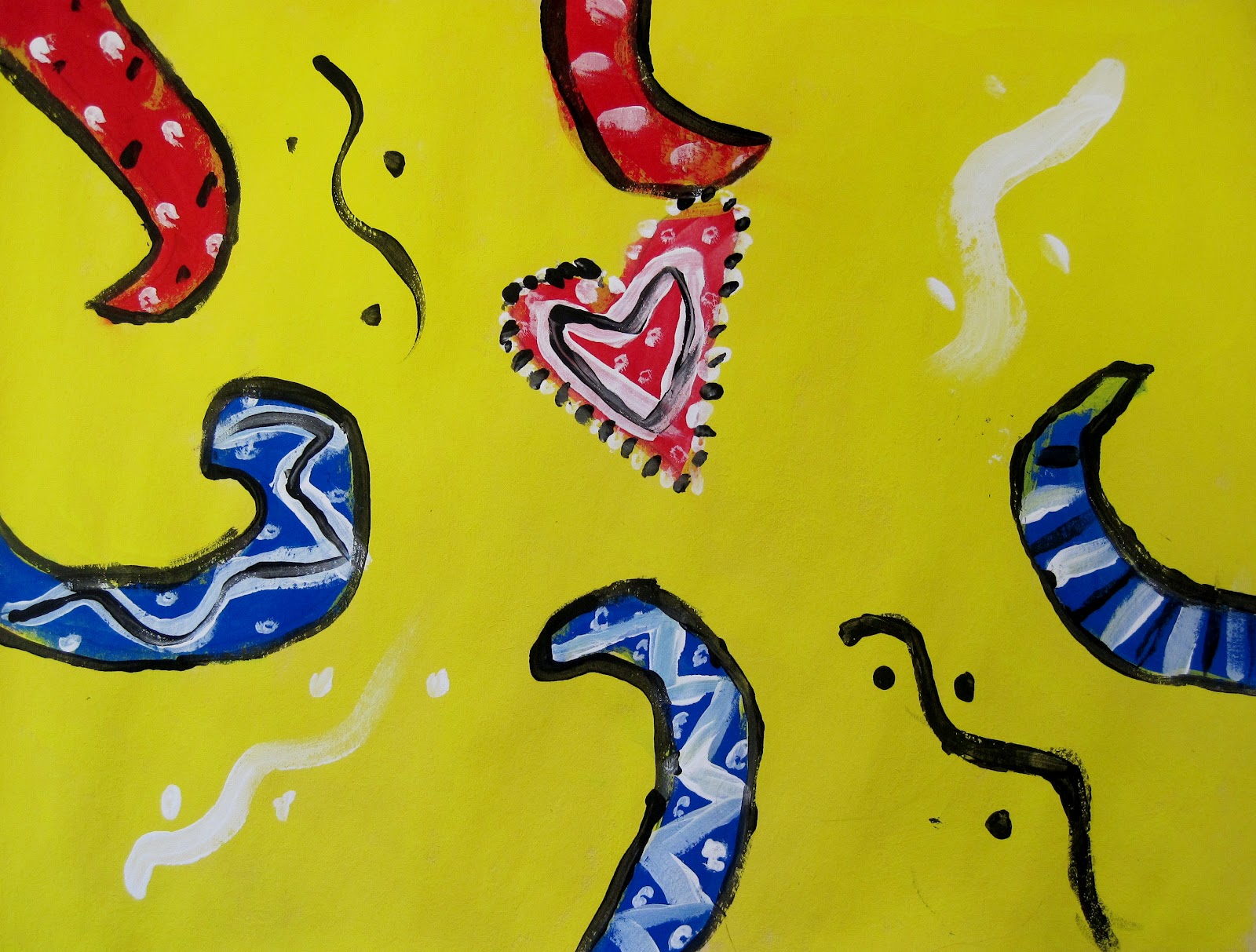 Barstow Art: Paintings using Primary Colors