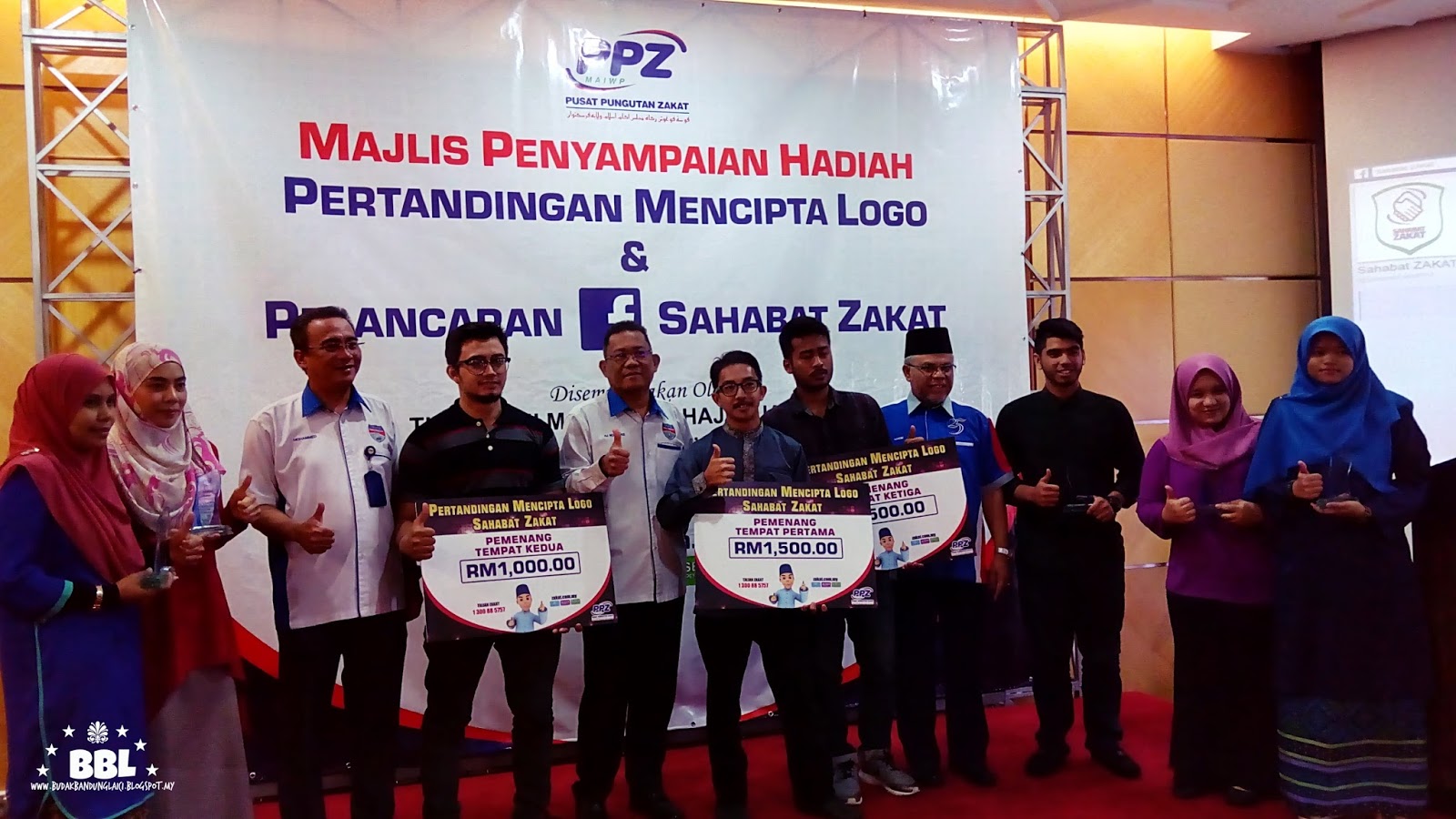 Pemenang Pertandingan Mencipta Logo Dan Pelancaran FB Sahabat Zakat PPZ ...