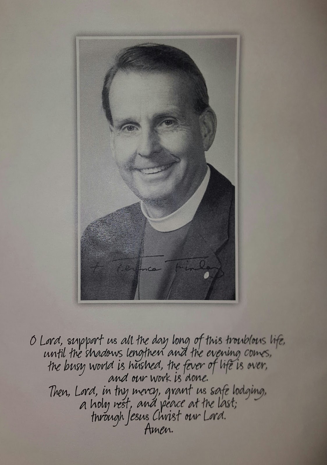 Josh's Blog.: Bishop Terry Finlay's Funeral