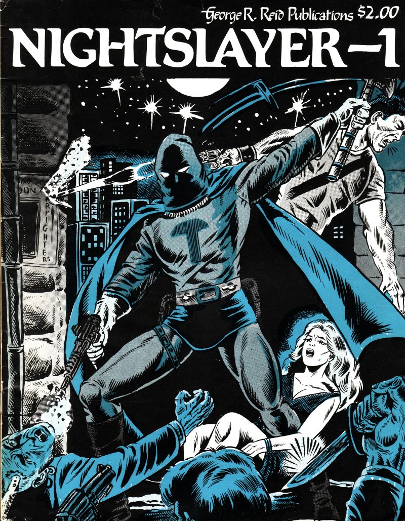 Unusual Heroes: Nightslayer #1 (George R. Reid, 1983) ~ Off The Beaten ...