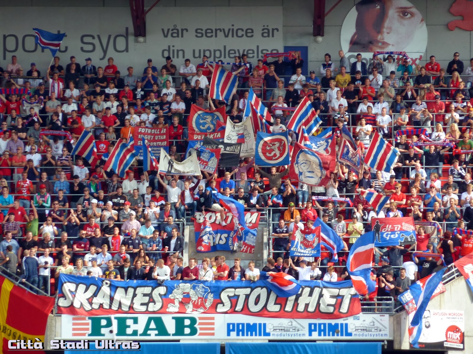 Città Stadi Ultras: Helsingborgs IF - IFK Göteborg
