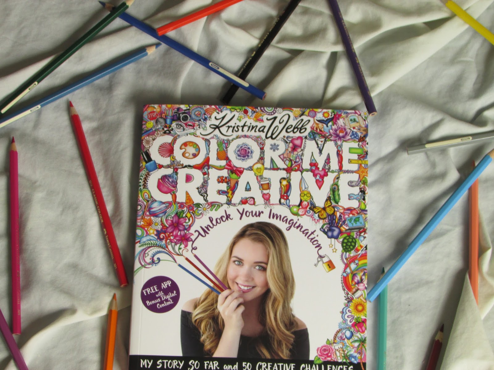 A Mountain of Books: Colour Me Creative by Kristina Webb