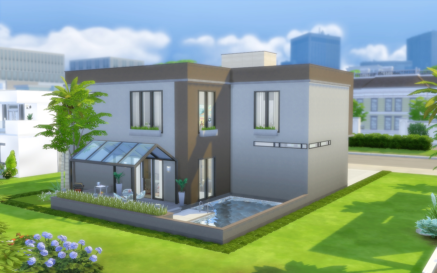 House 41 - Modern - The Sims 4 - Via Sims