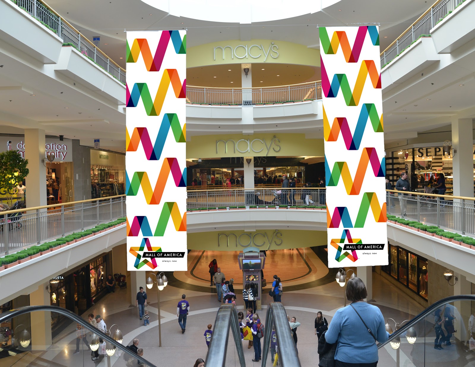 Joanna's Portfolio: Mall of America "Always New" Campaign (Year 1)