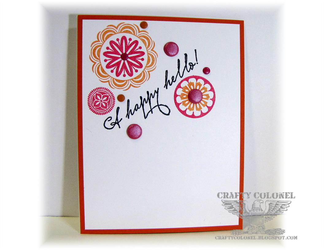 Crafty Colonel: House of Cards - Enamel Dots