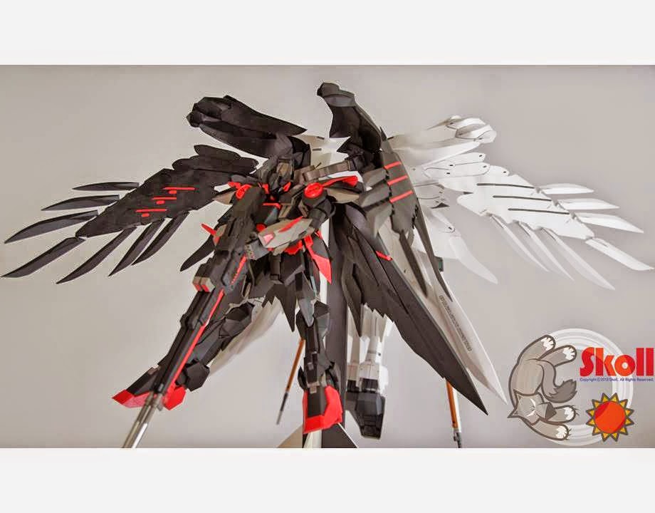 Gundam Family: Gundam Papercraft : Gundam Wing Zero Custom