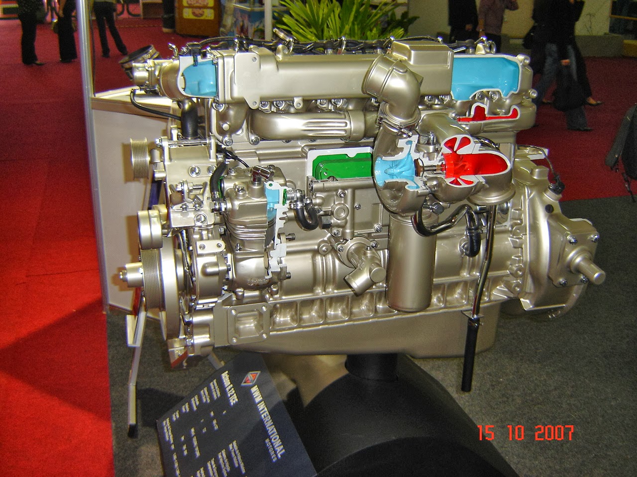 Mundo dos Pesados: Motor MWM 6.12 TCE - MaxxForce 7.2H