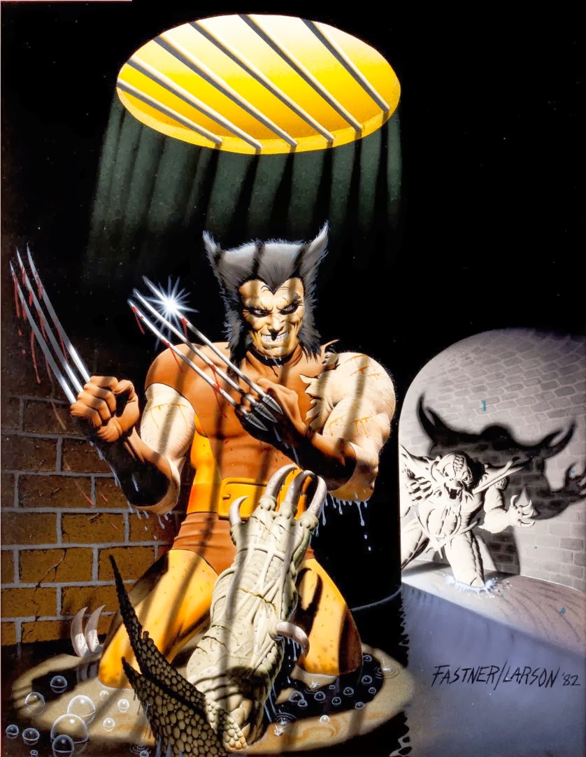 Marvel Comics of the 1980s: 1982 - Fastner and Larson’s Wolverine from ...