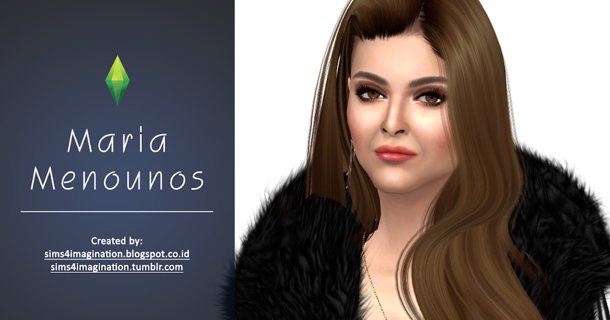 My Sims 4 CAS: Maria Menounos - Imagination Sims 4 CAS