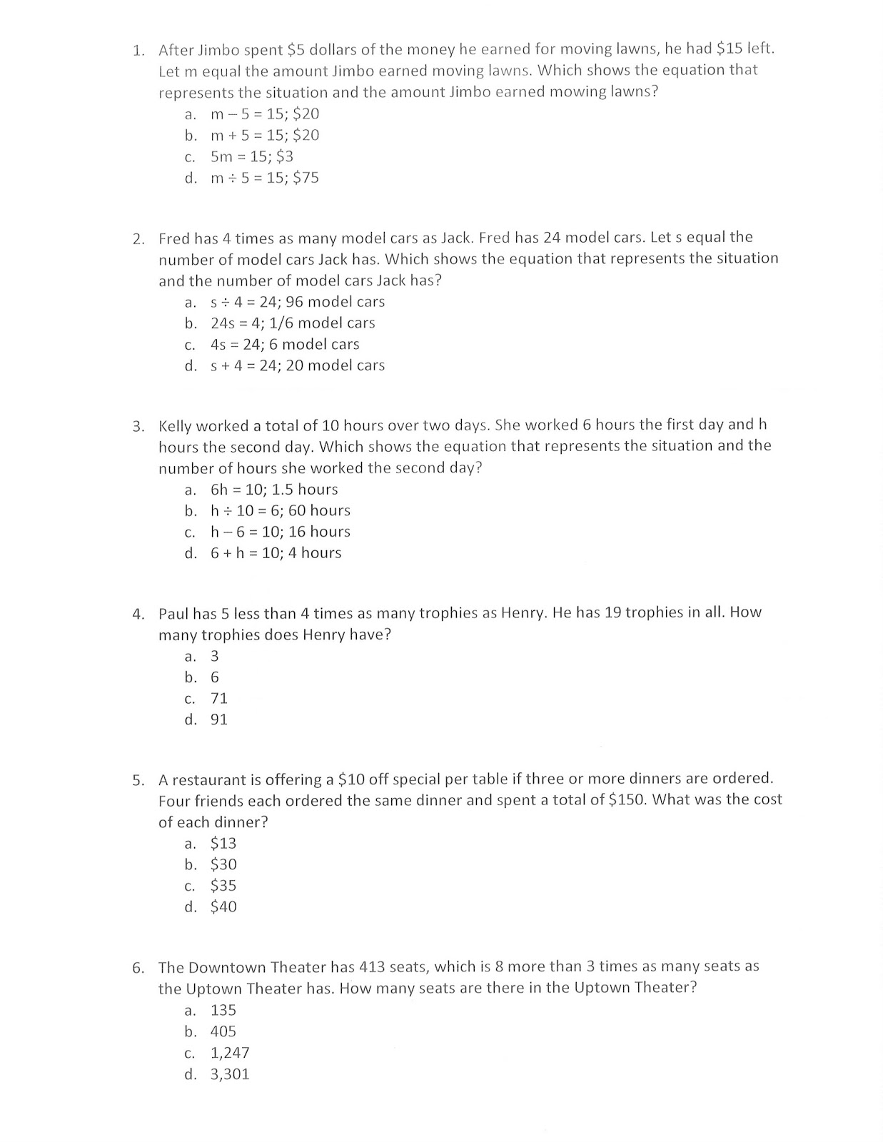 Mrs. White's 6th Grade Math Blog: 1/7/2016 PRACTICE/HOMEWORK