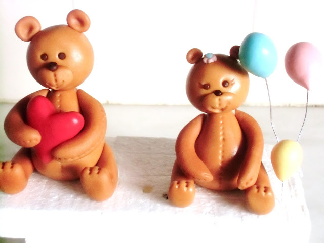 As receitas da minha cozinha: Tutorial Urso - pasta de açúcar