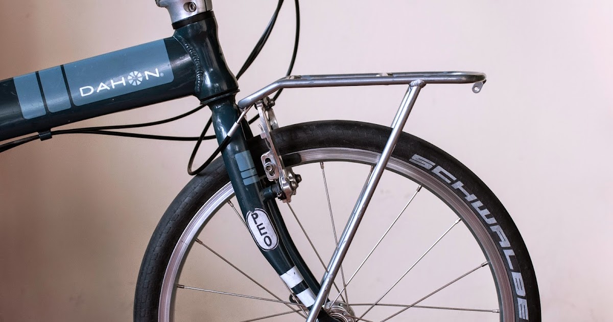Milano Folding Bikers: Dahon Front Rack