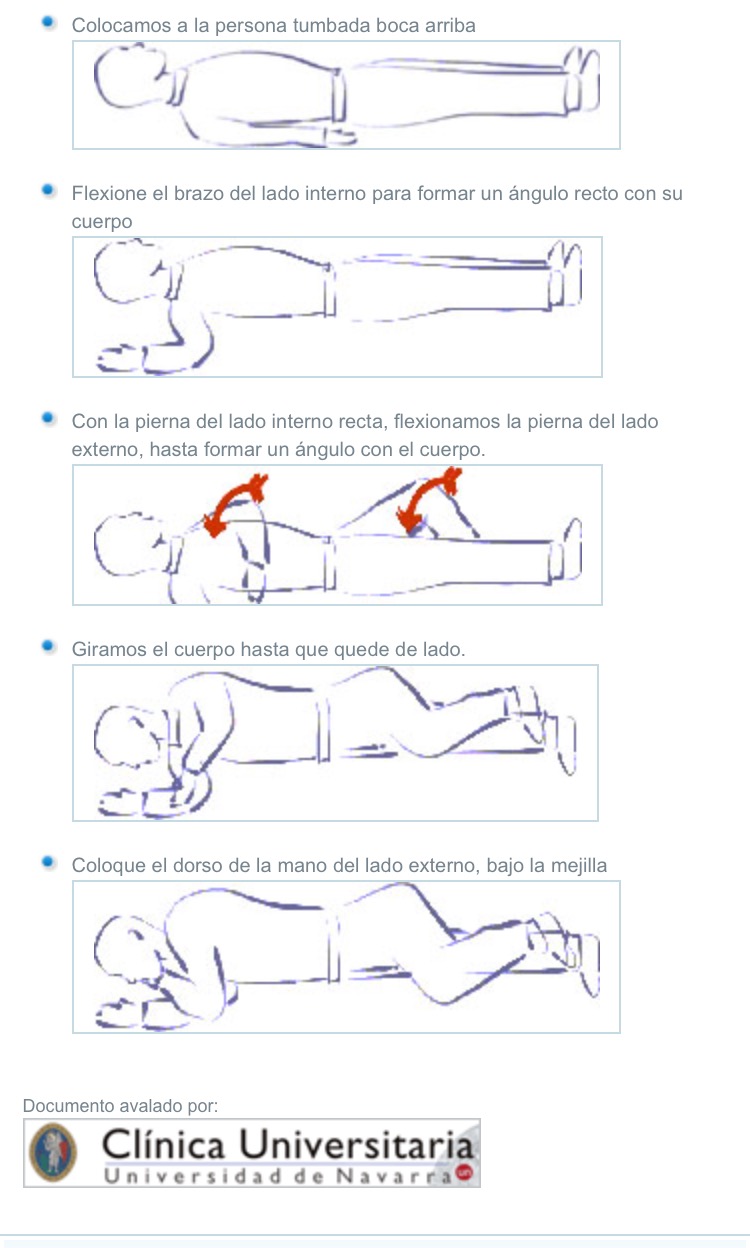Una Aspirina en la Alacena: ¿Qué es la posición lateral de seguridad ...