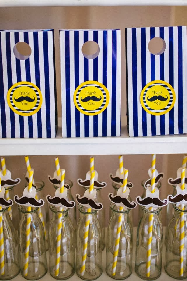 Little Big Company | The Blog: Super Cute Moustache themed Baby Shower ...