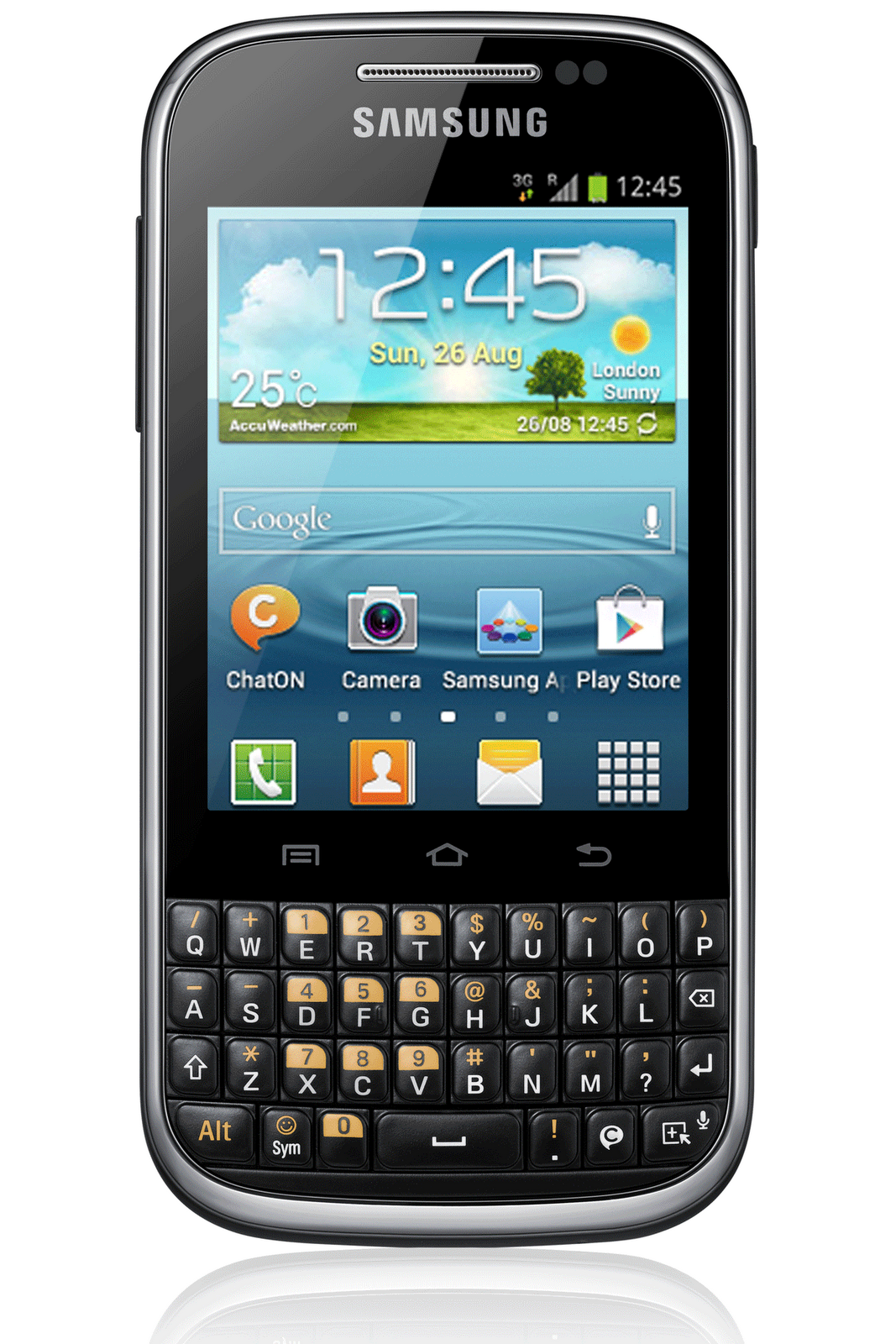 The Best Mobiles @ The Best Price: Samsung Galaxy Chat B5330 Black Buy ...