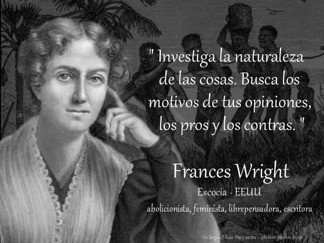 Mujeres Famosas: FRANCES WRIGHT - ESCOCIA/ EEUU