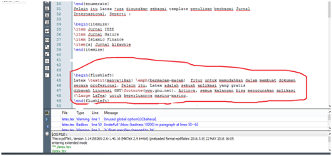 Cara Menggunakan Latex